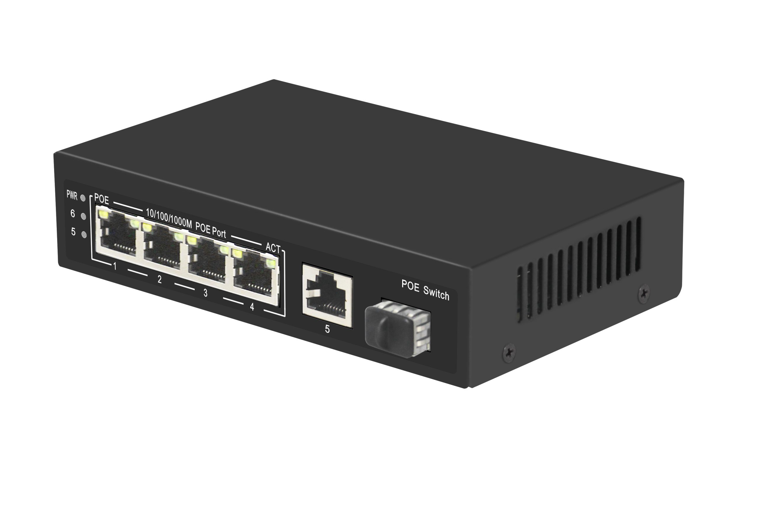 6 Port POE Gigabit Switch ANG1006 - Aristel Networks