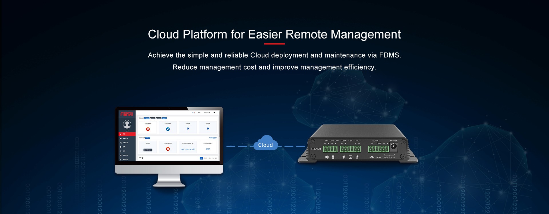 Fanvil PA2S Multi-function SIP Interface/Paging Gateway - Aristel Networks